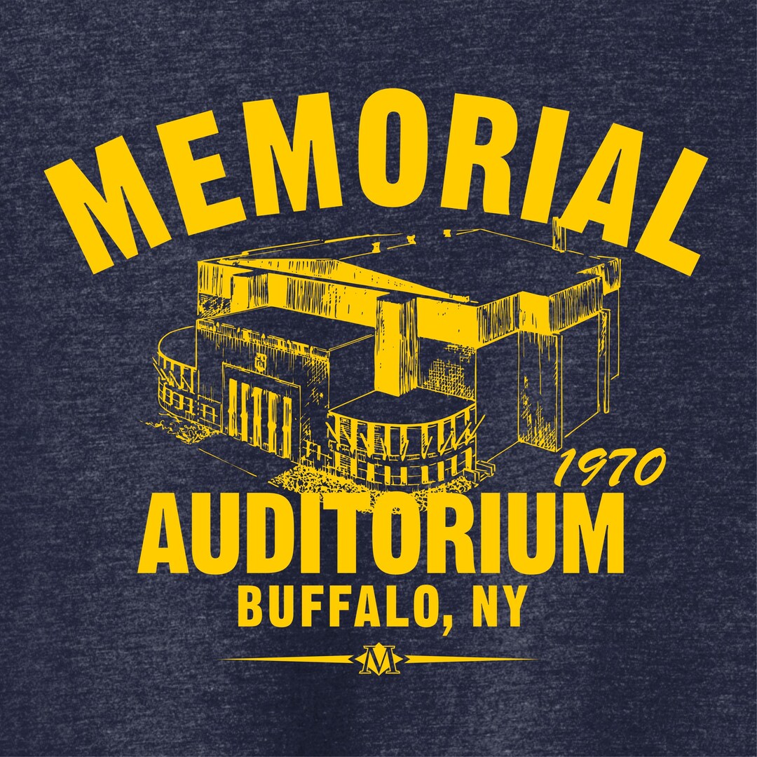 Buffalo Sabres Memorial Auditorium 1970 Tri-blend Tee - Etsy