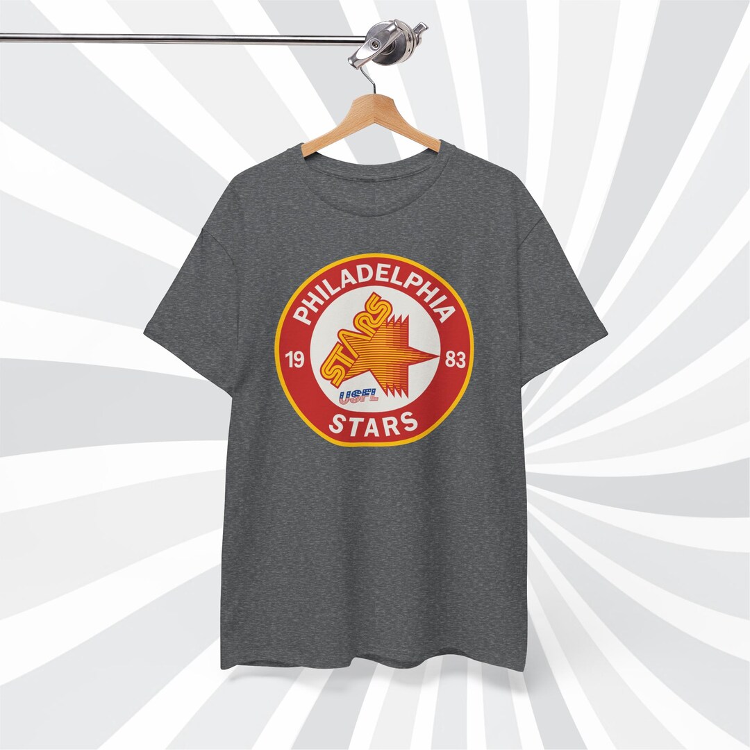 Philadelphia Stars 1983 USFL Vintage Football Logo T-shirt - Etsy