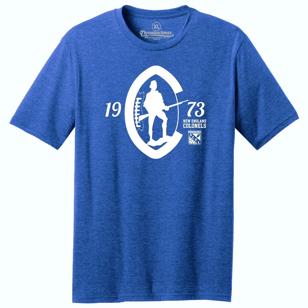Throwbackmax New England Colonels 1973 ACFL Football Classic - Etsy