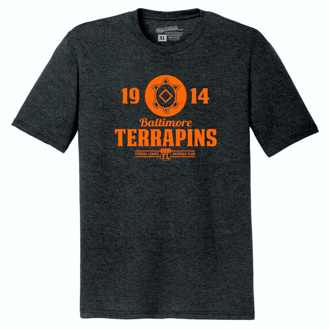 Throwbackmax Baltimore Terrapins 1914 Federal League Baseball - Etsy