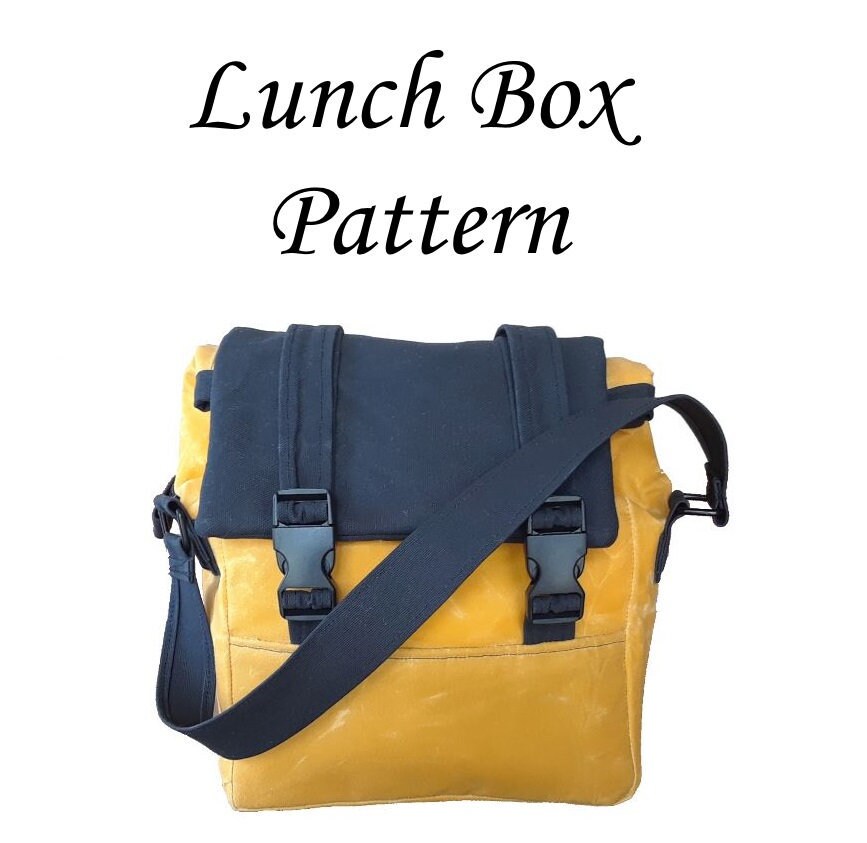 Large Lunch Box Pattern, Meal Prep Bag Pattern, Handbag Pattern - Etsy