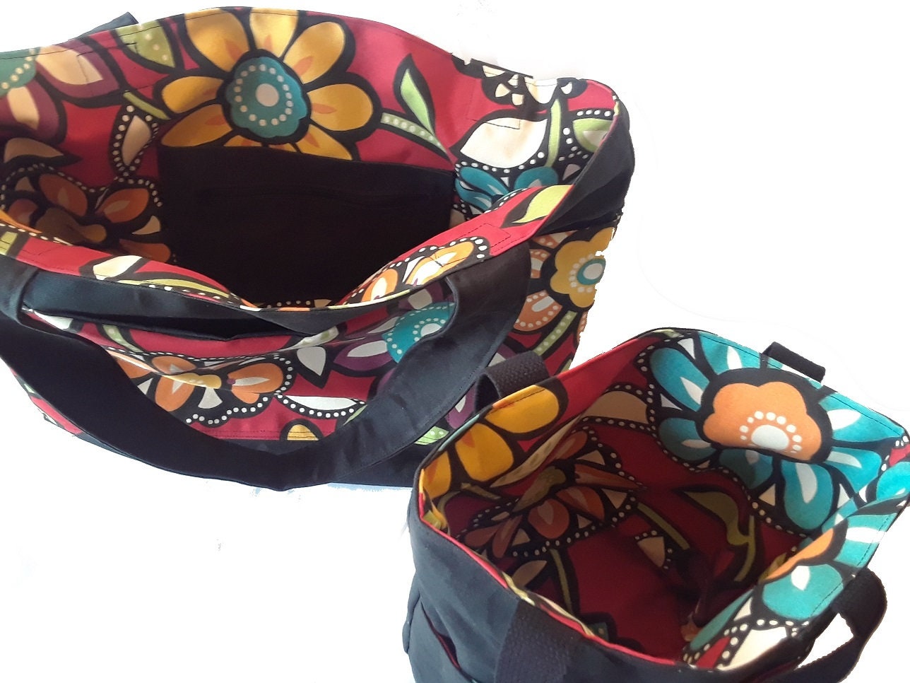 Large Market Bag Pattern With Pockets (digital Download) - Etsy