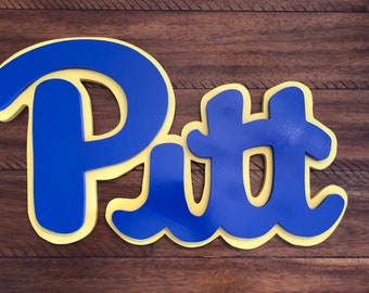 Pitt Sign | Etsy