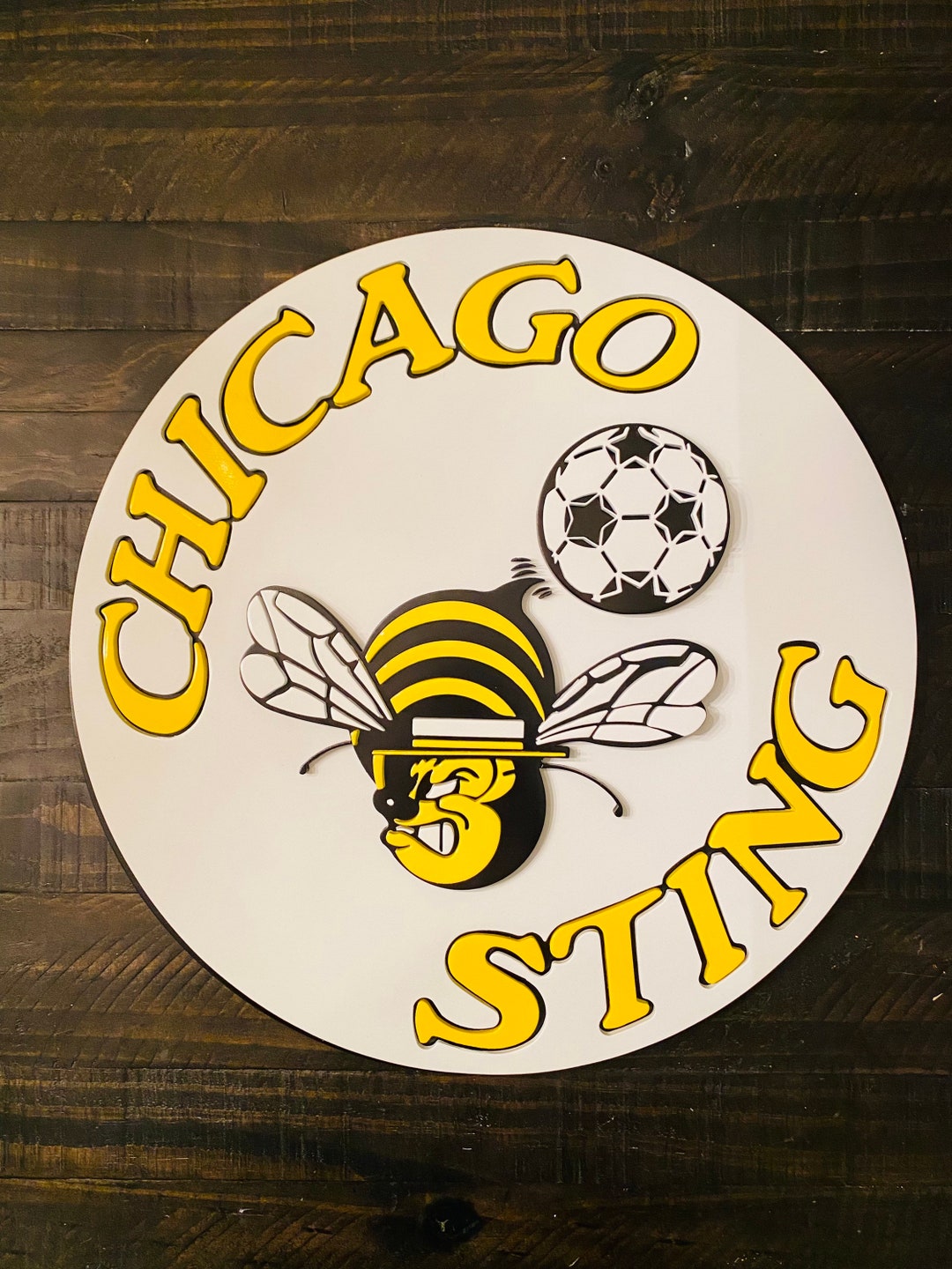 Chicago Sting Wooden Sign - Etsy