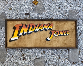 Indiana Jones Ride Inspired Replica Sign. Made to Order. - Etsy