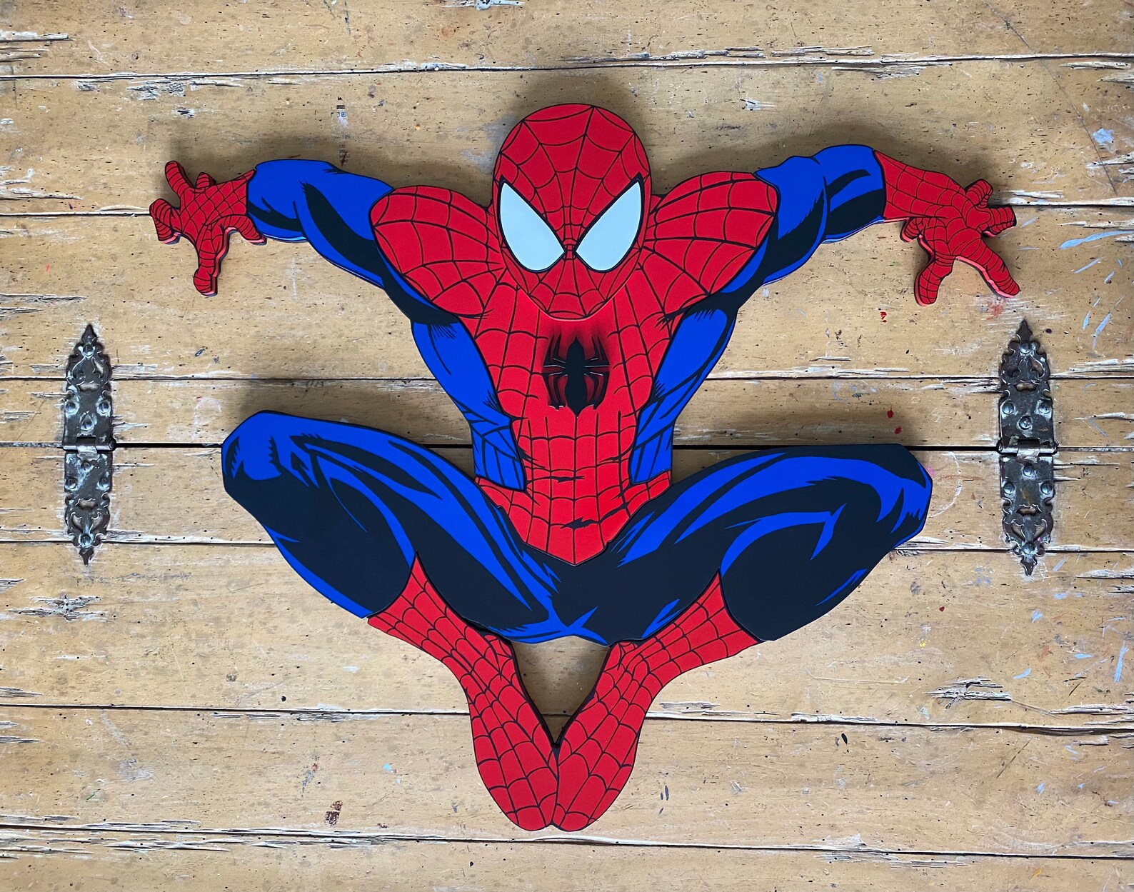 Spider-man Wooden Sign - Etsy