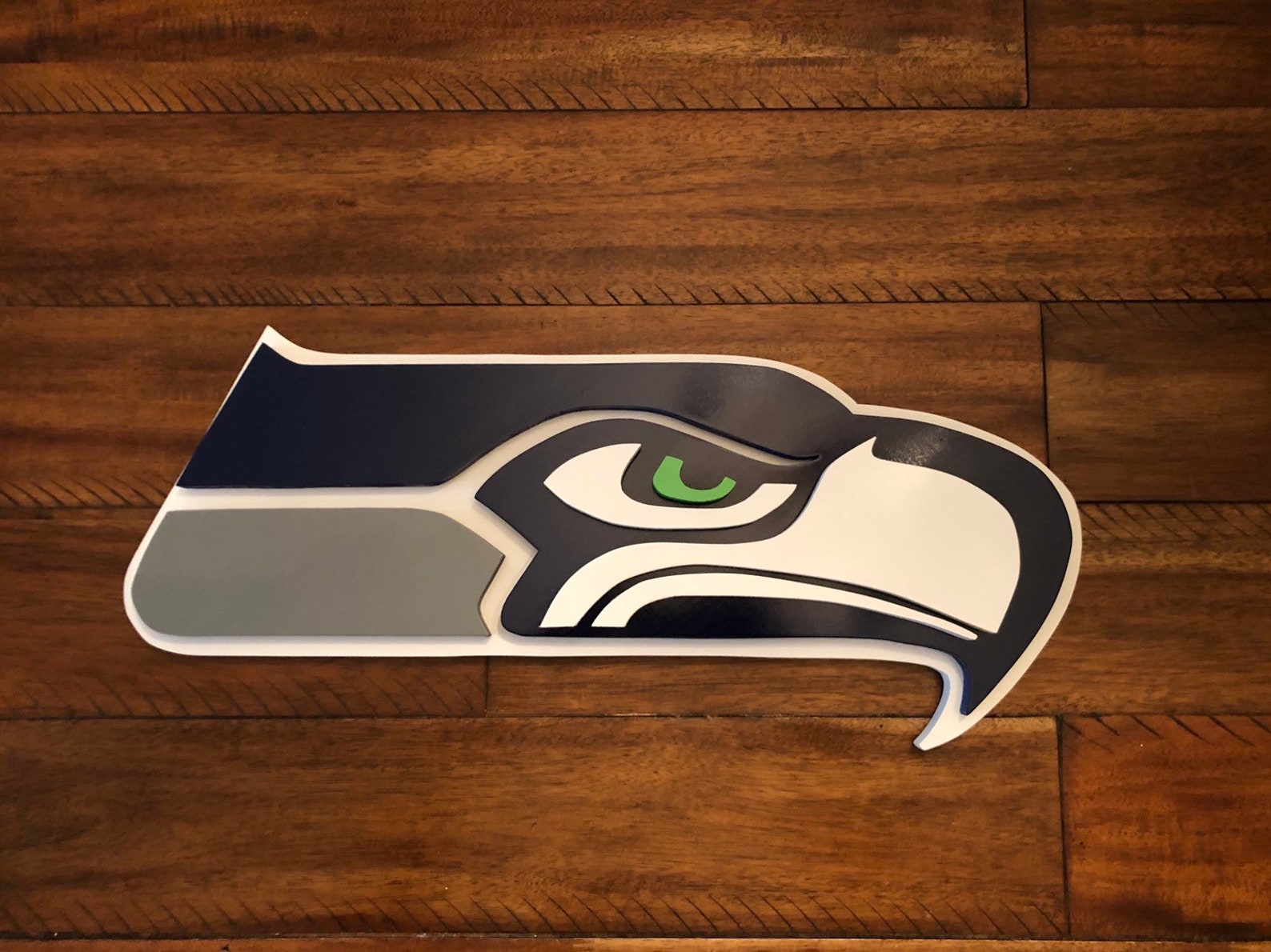 Seattle Seahawks Wooden Sign Logo | Etsy