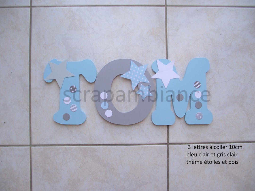 Wooden First Name Letter, Letter to Stick, Personalized First Name ...