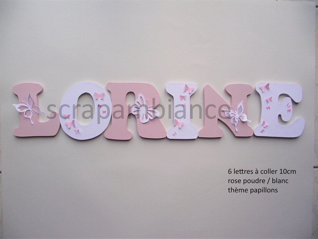 Wooden First Name Letter, Door First Name, Door Plaque, Wooden Letter ...