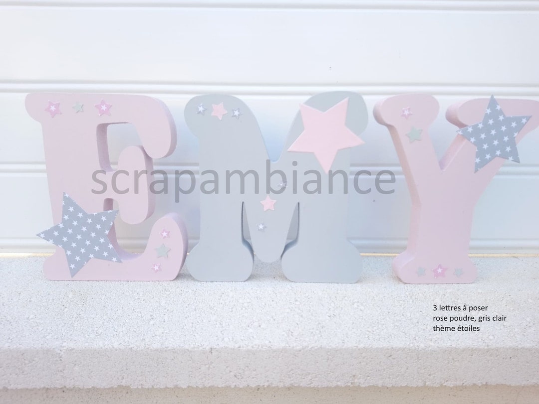 Wooden Letter, Wooden First Name, Letter to Put, First Name to Put ...