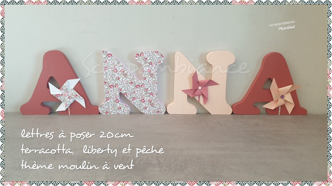 Wooden Letter, Wooden First Name, Letter to Put Down, Baby Letter ...