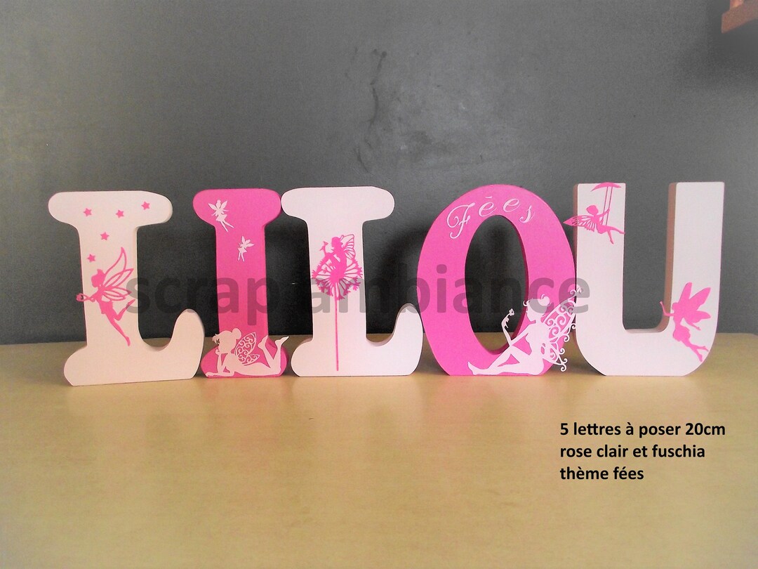 Wooden Letter, Wooden First Name, Letter to Put Down, Baby Letter ...