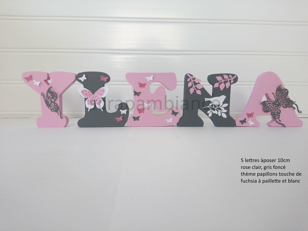 Wooden First Name Letter, Room Decoration Letter, Baby Letter ...