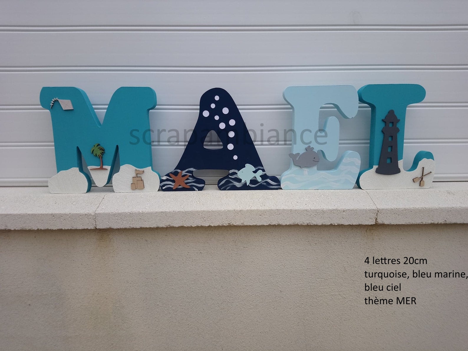 Wooden Letter, Wooden First Name, Letter to Put Down, Baby Letter ...