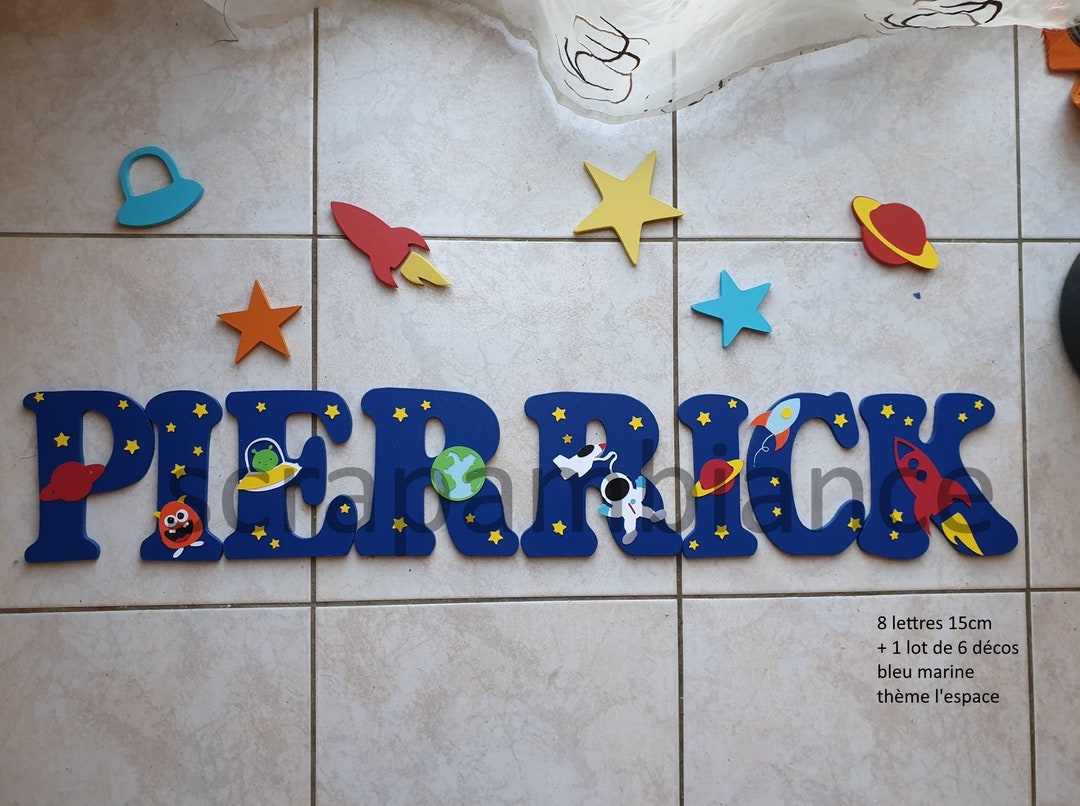 Wooden First Name Letter / First Name to Stick / Wooden First Name ...