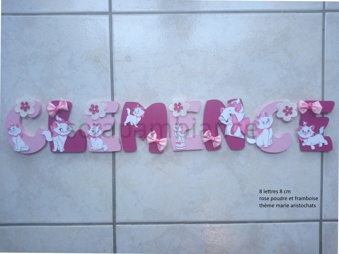 Wooden First Name Letter / Personalized First Name / Baby Room Letter ...