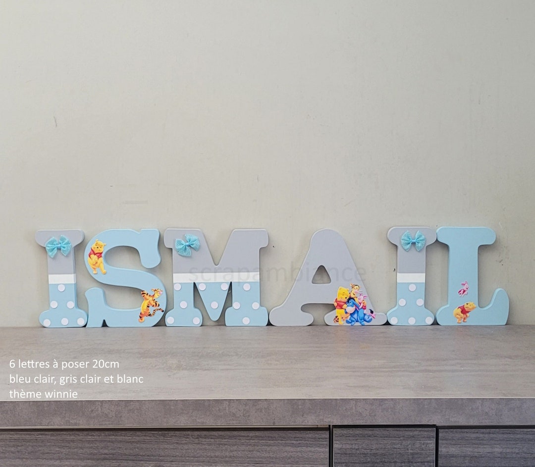 Wooden Letter, Wooden First Name, Letter to Put Down, Baby Letter ...