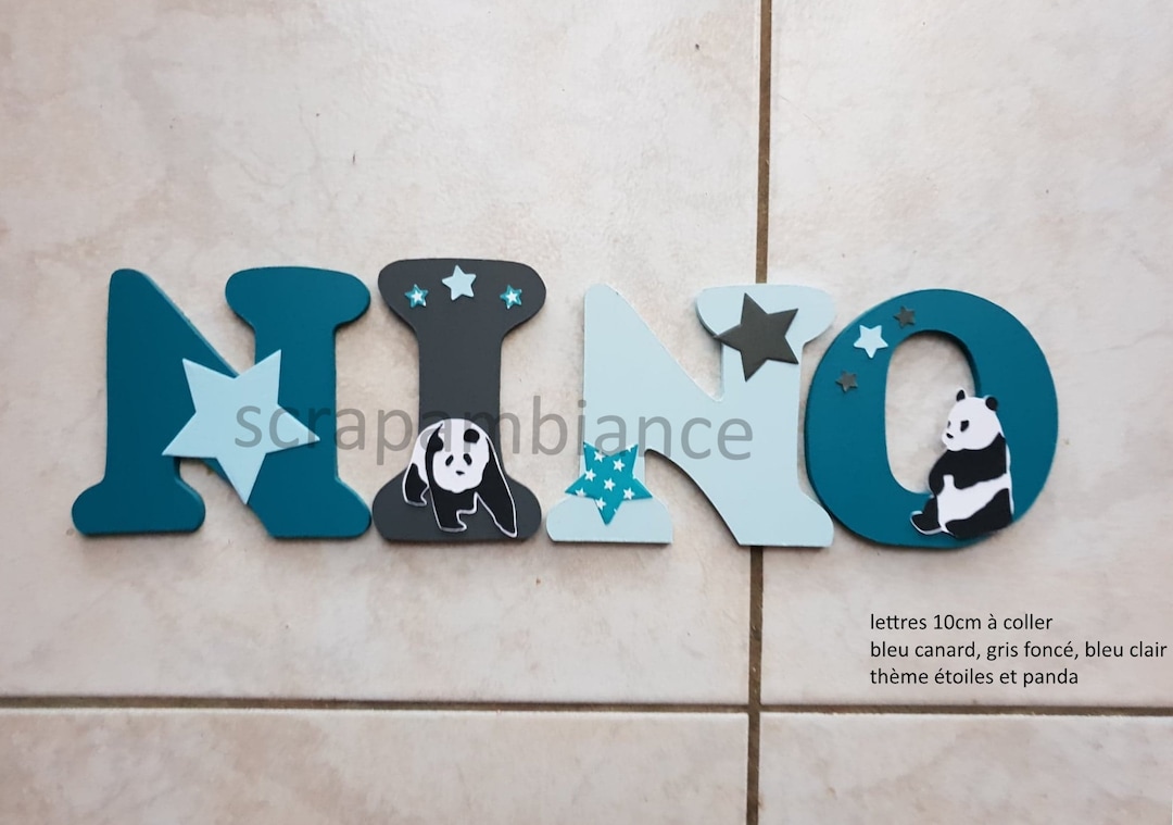 Wooden First Name Letter, Baby Letter, Personalized First Name, Child ...