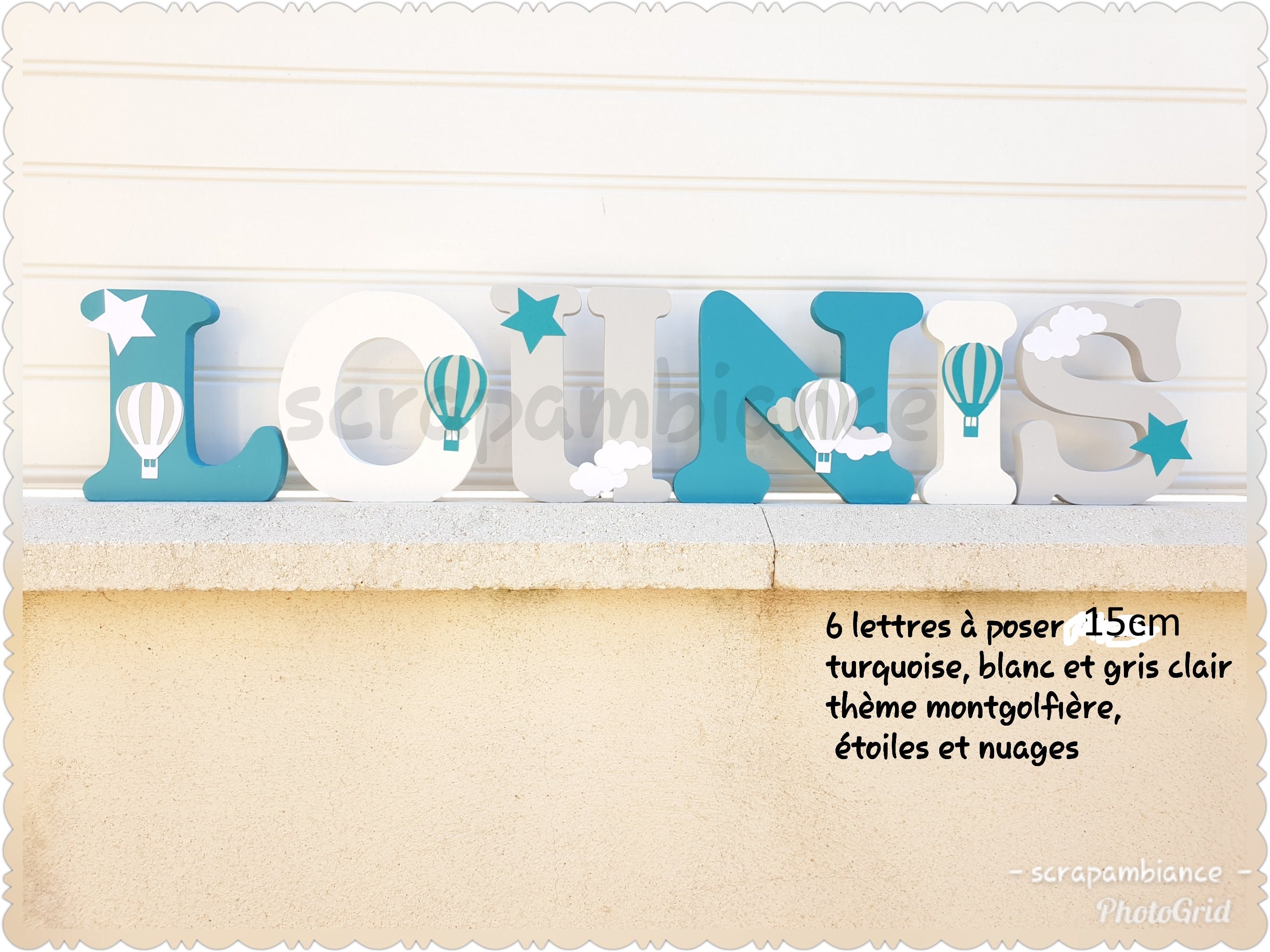 Wooden First Name Letter Letter Room Decoration Baby - Etsy