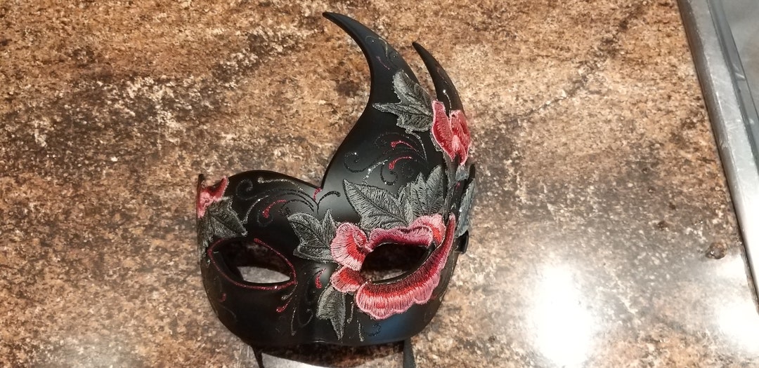 Black Helloween Mask Wedding Mask Type Princess Party Gift for Her ...