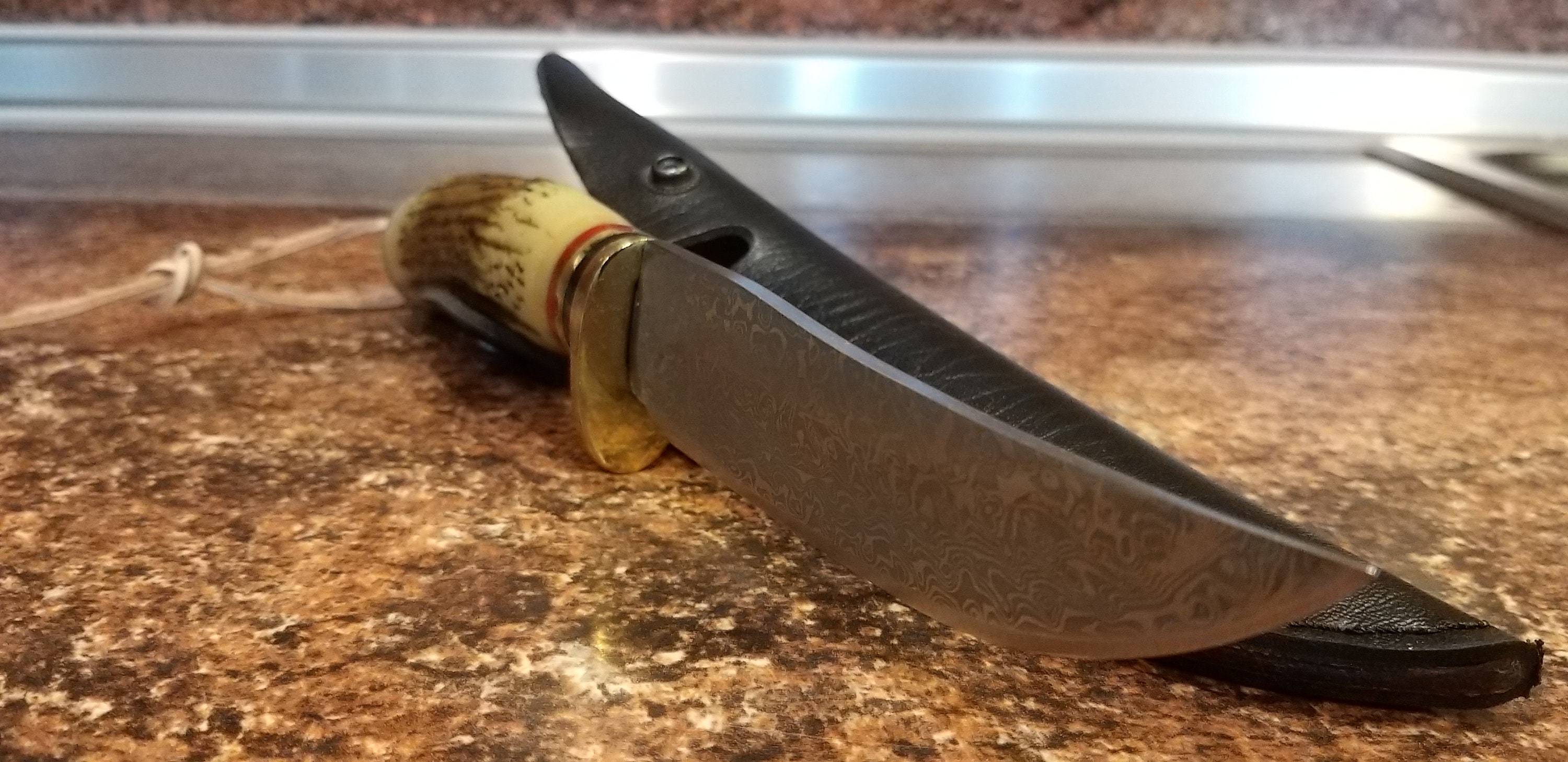 Hunting Knife Unique Blade Unique Knife Handmade Knife - Etsy