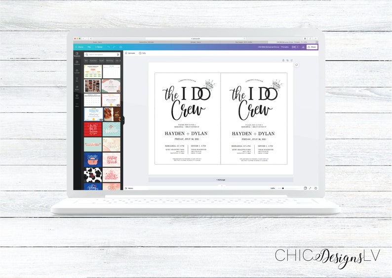 I Do Crew Rehearsal Dinner Invitation: BBQ Wedding (digital Download ...