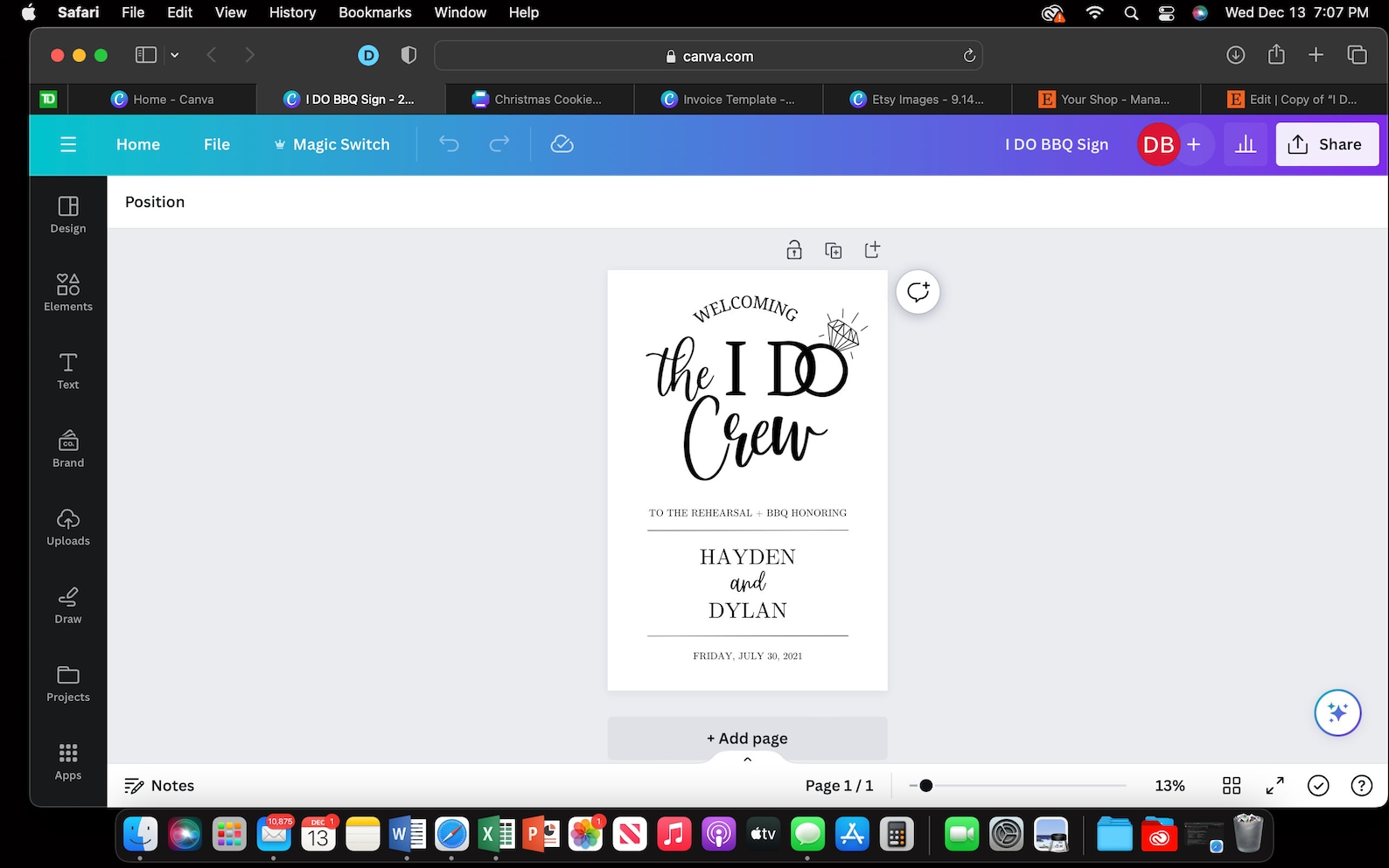 I Do Crew Welcome Sign | the “I Do Crew” Rehearsal Dinner | Welcome ...