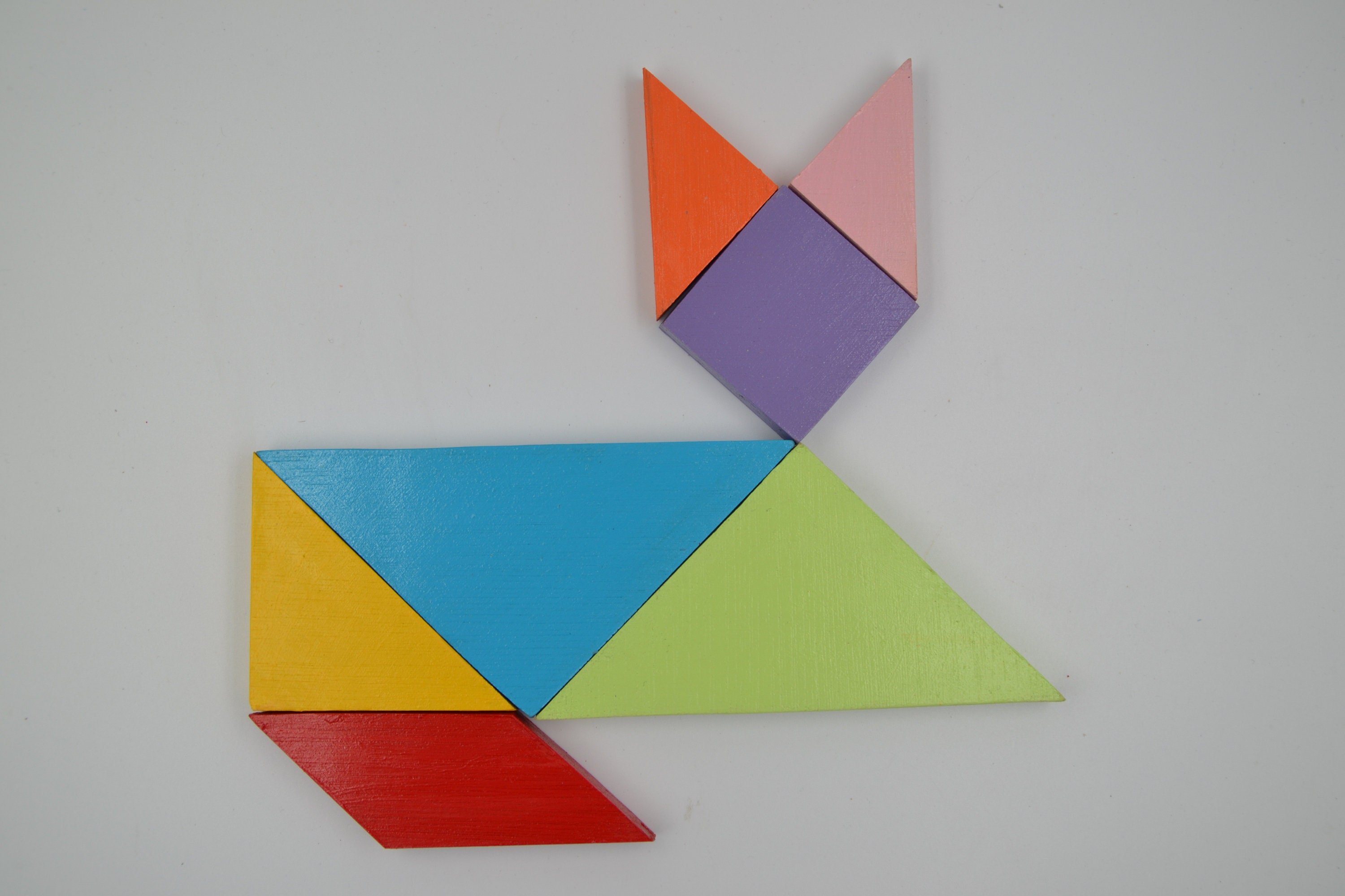 Tangram / Puzzle éducatif / Casse-tête / Jeu Montessori /Puzzle enfants ...