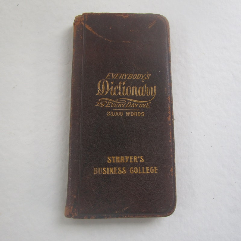 Antique Dictionary - Etsy
