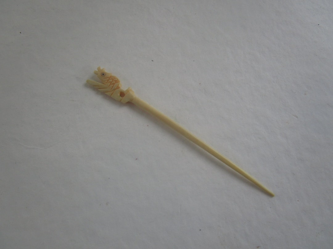 Antique Toothpick With Figural Rooster Top - Etsy