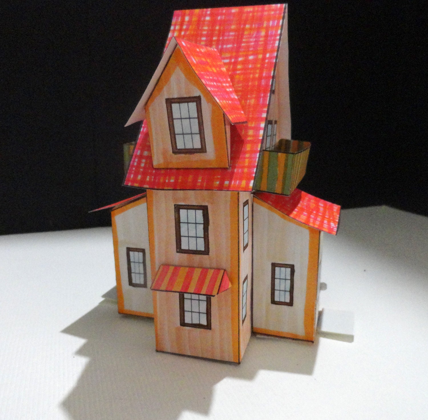 Maine Cottage Paper House Pattern and Instruction Digital Download - Etsy