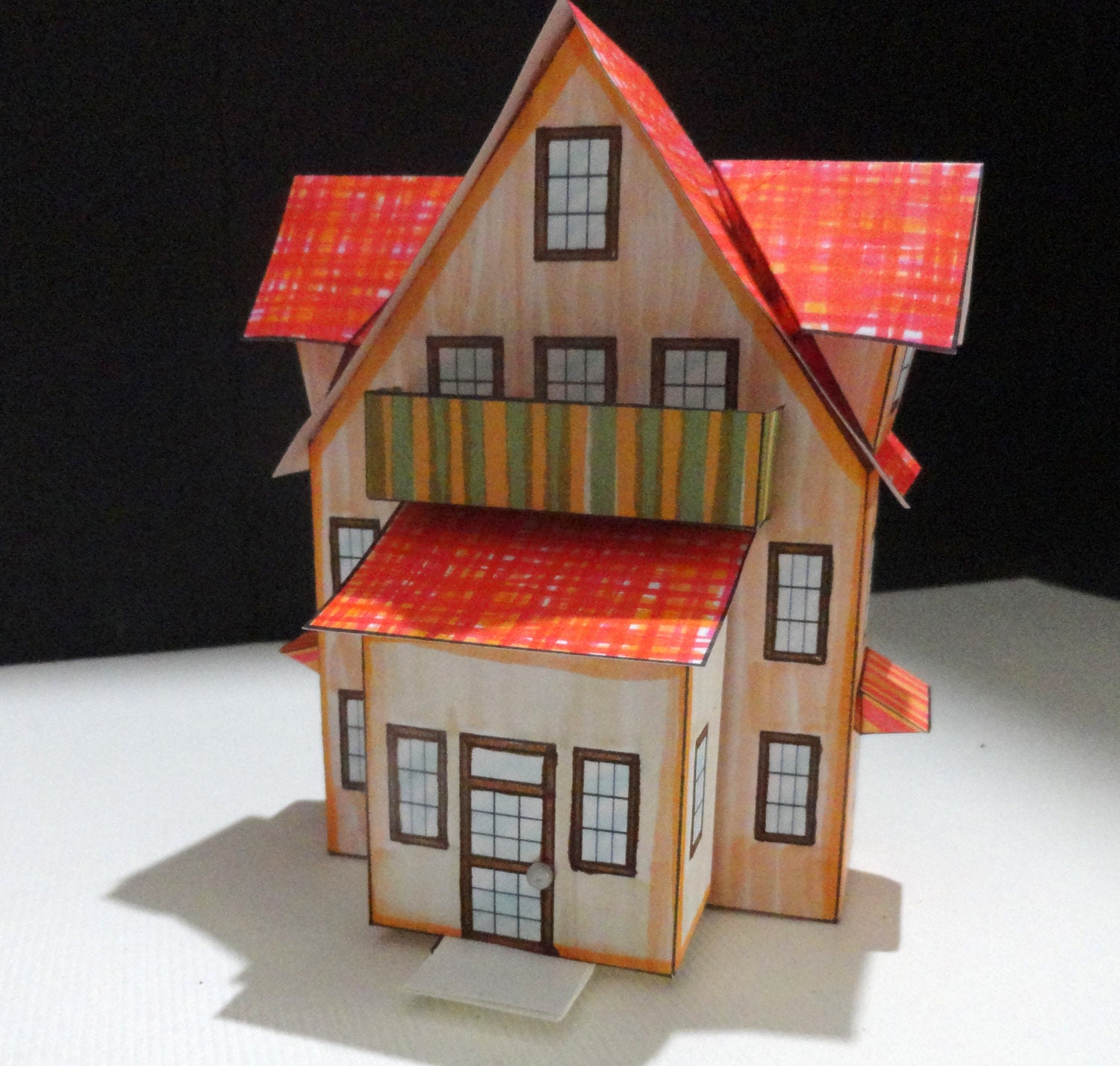 Maine Cottage Paper House Pattern and Instruction Digital Download - Etsy