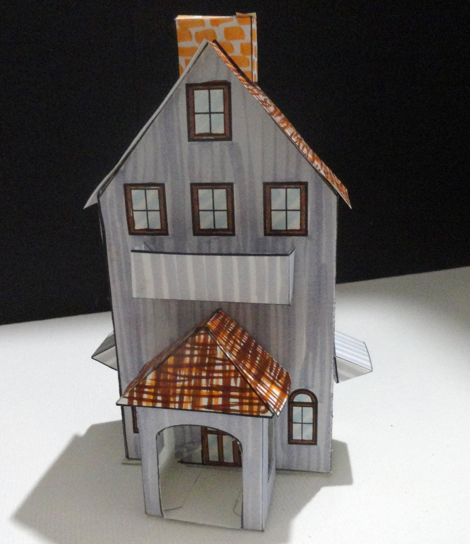 New Hampshire House Paper House Pattern and Instructions Digital ...