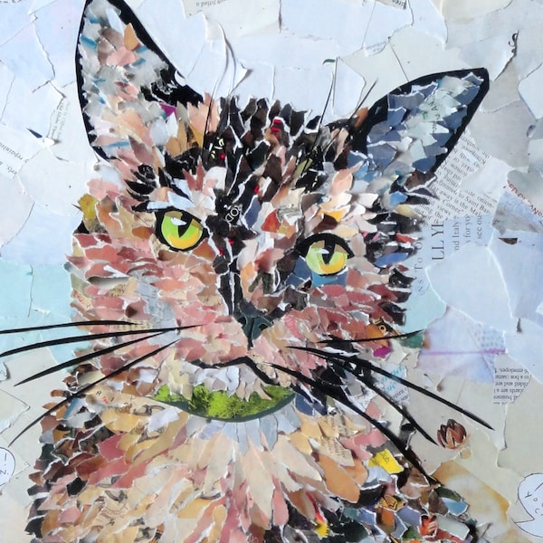 Dog Collage Portrait - Etsy