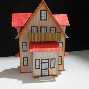 Maine Cottage Paper House Pattern and Instruction Digital Download - Etsy