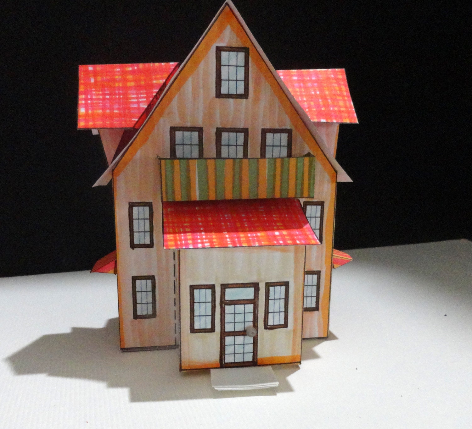 Maine Cottage Paper House Pattern and Instruction Digital Download - Etsy