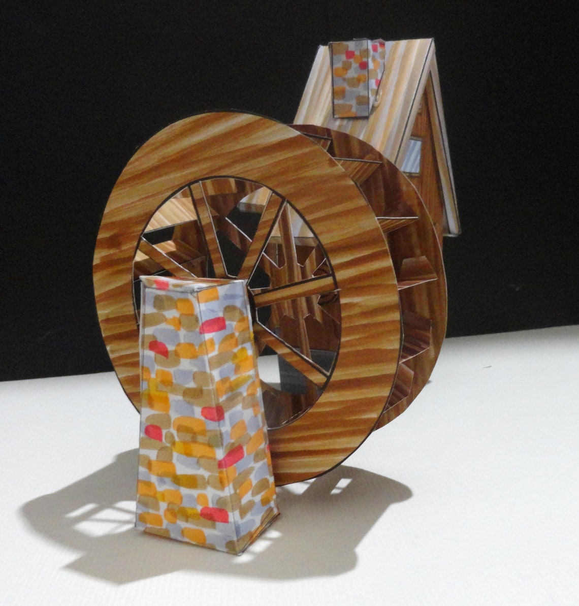 Colorado Water Wheel Mill Paper House Pattern and Instructions - Etsy