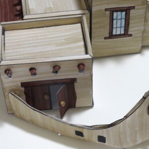 Utah Adobe House Paper House Pattern and Instructions Digital Download ...