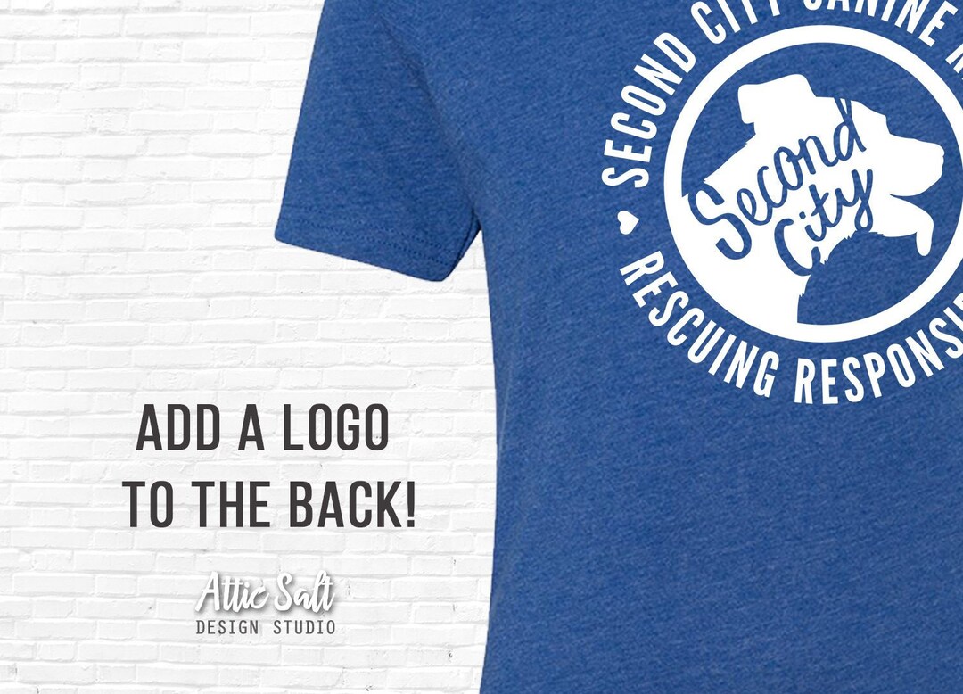Add a SCCR Logo to the Back of Your New Apparel! - Etsy