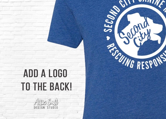 Add a SCCR Logo to the Back of Your New Apparel | Etsy