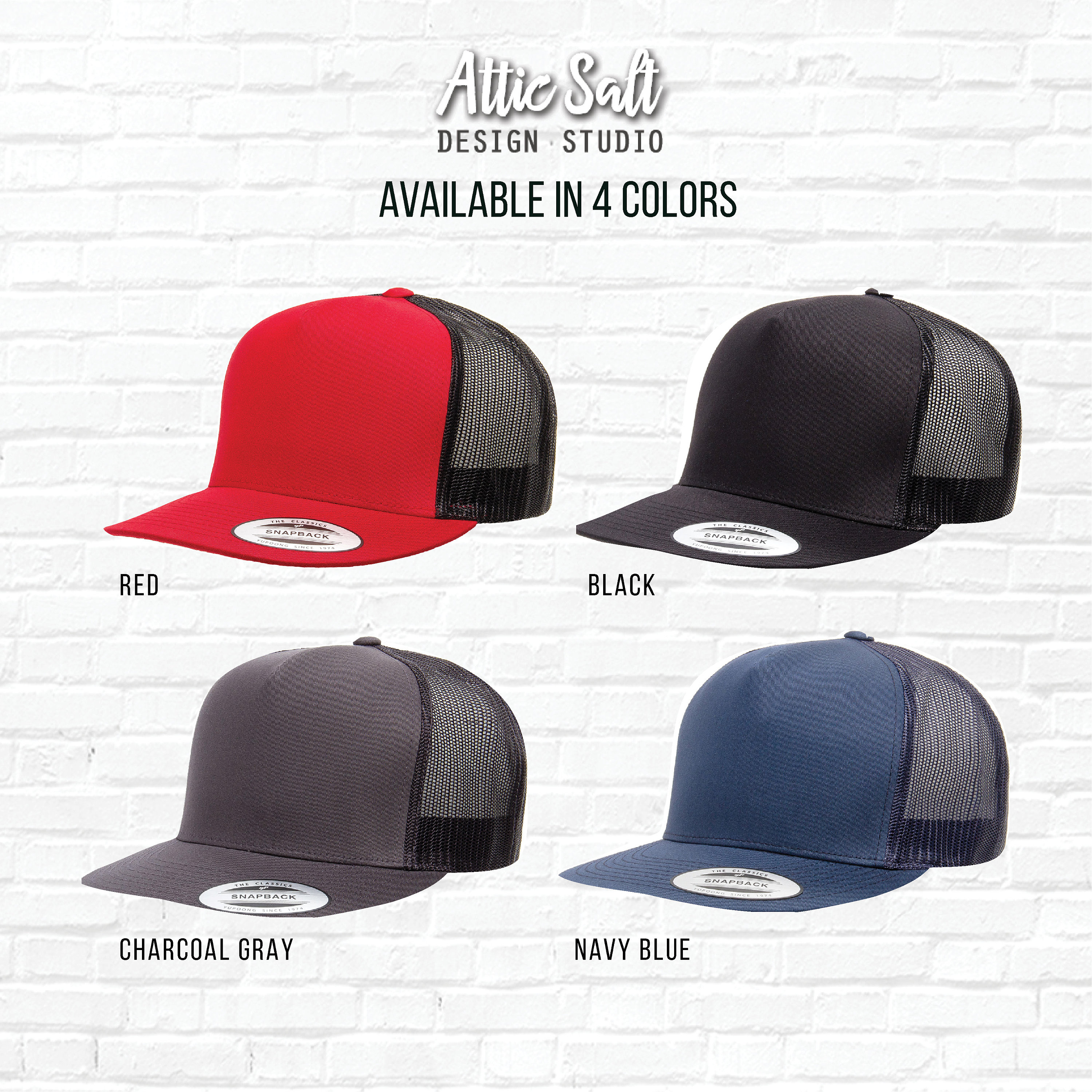 Classic Trucker Hat 5 Panel SCCR Logo Woven Patch - Etsy