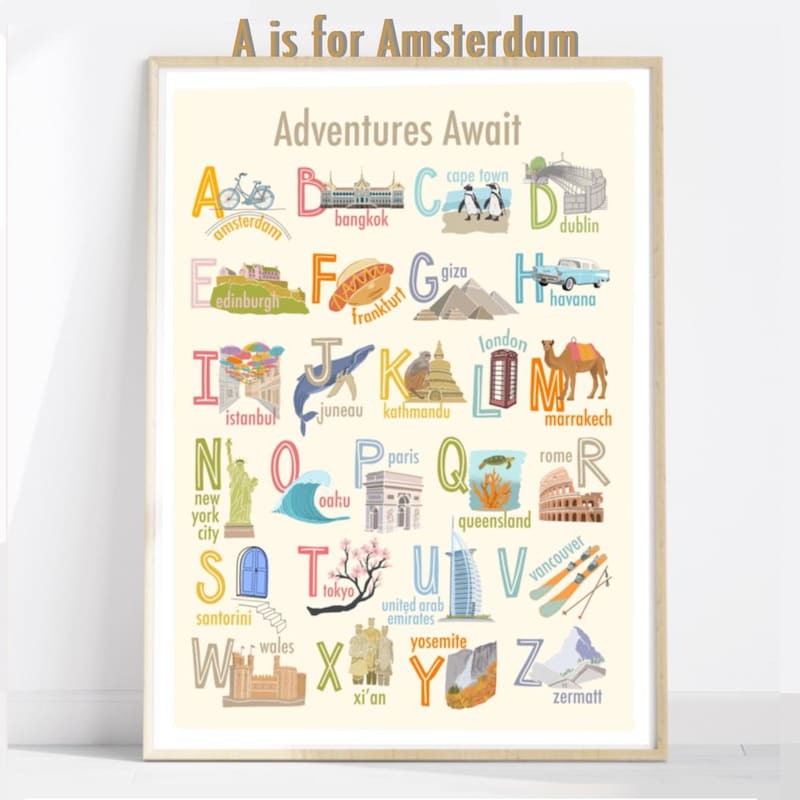 Abc Poster - Etsy