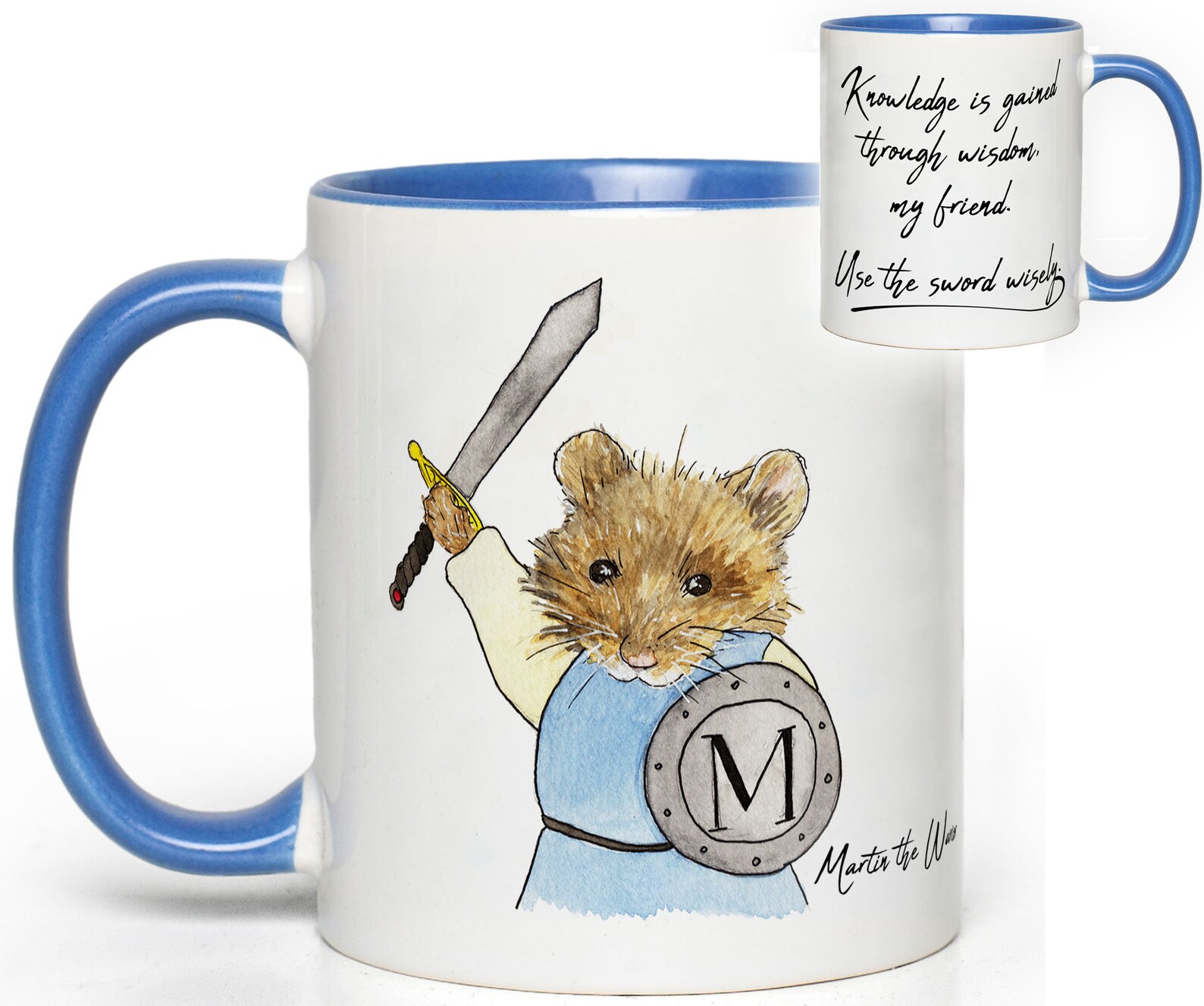 Redwall Mug martin the Warrior Quote Fan Gift - Etsy