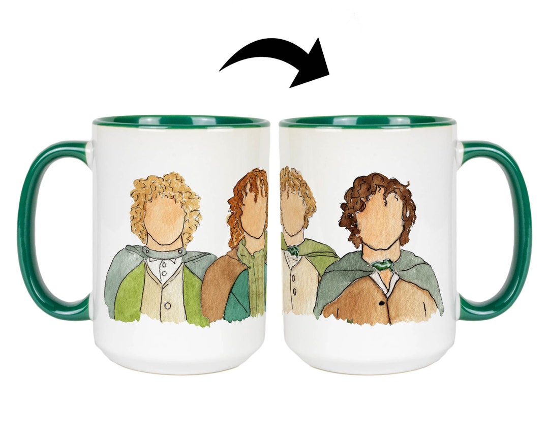 Hobbit Coffee Mug (large Size) From Tolkien's Lord of the Rings - Etsy