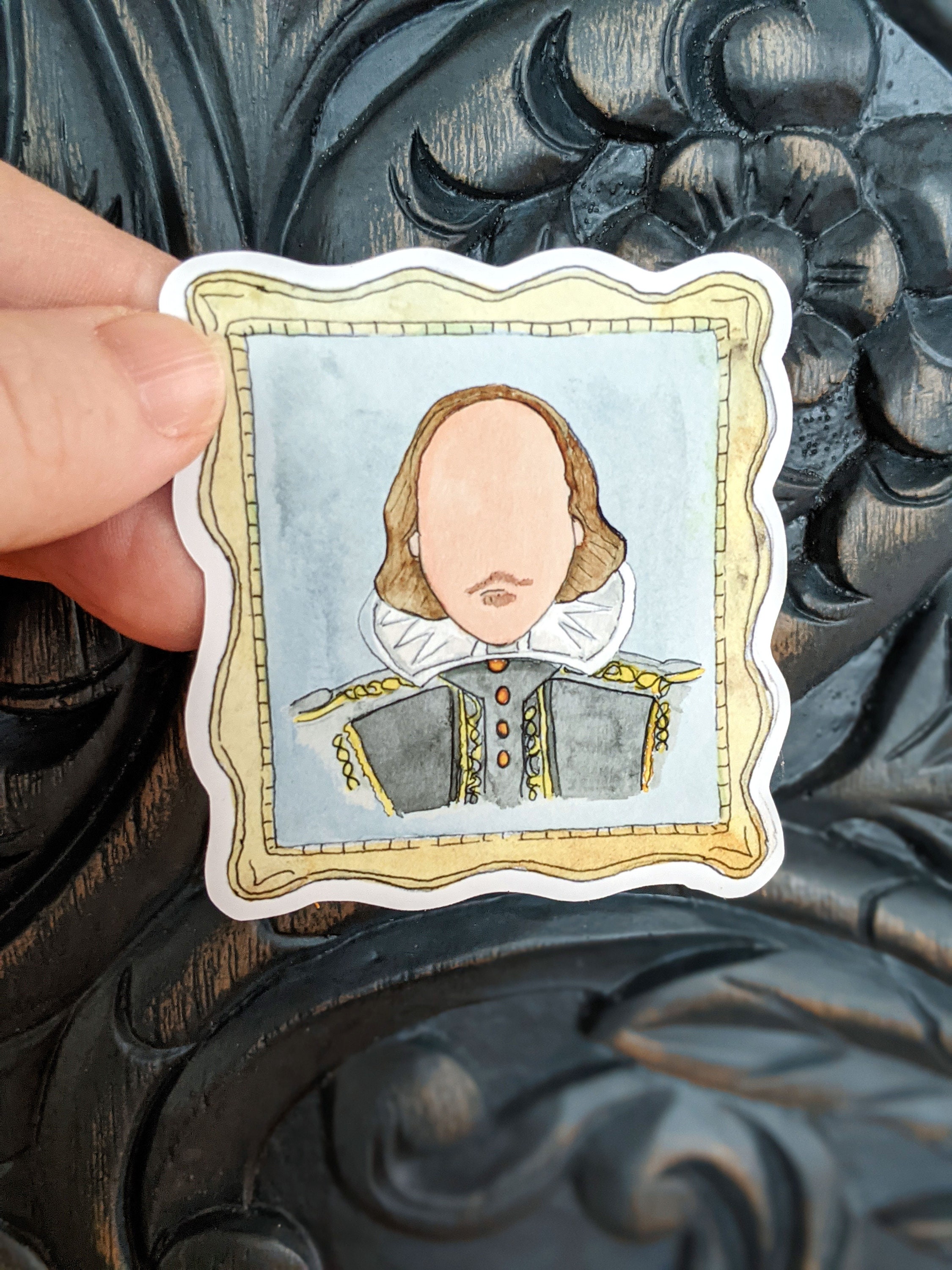 Shakespeare Sticker (waterproof) - Etsy