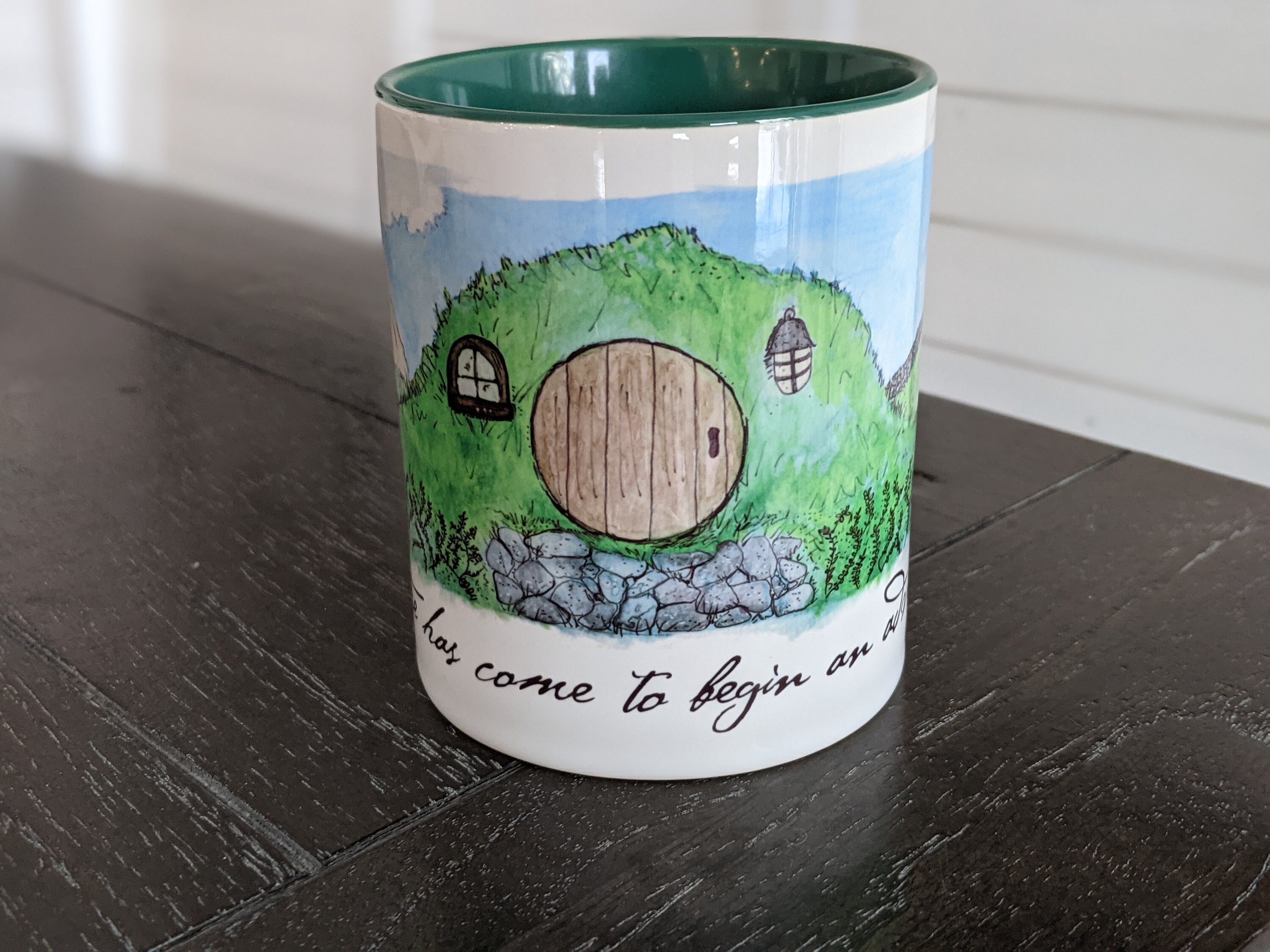 The Hobbit Mug Inspired by J. R. R. Tolkien - Etsy