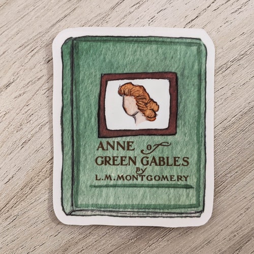 Anne of Green Gables Themed Book Stack Die Cut Sticker - Etsy