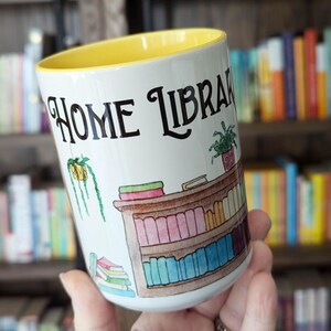 Home Librarian Mug (large Size) - Etsy