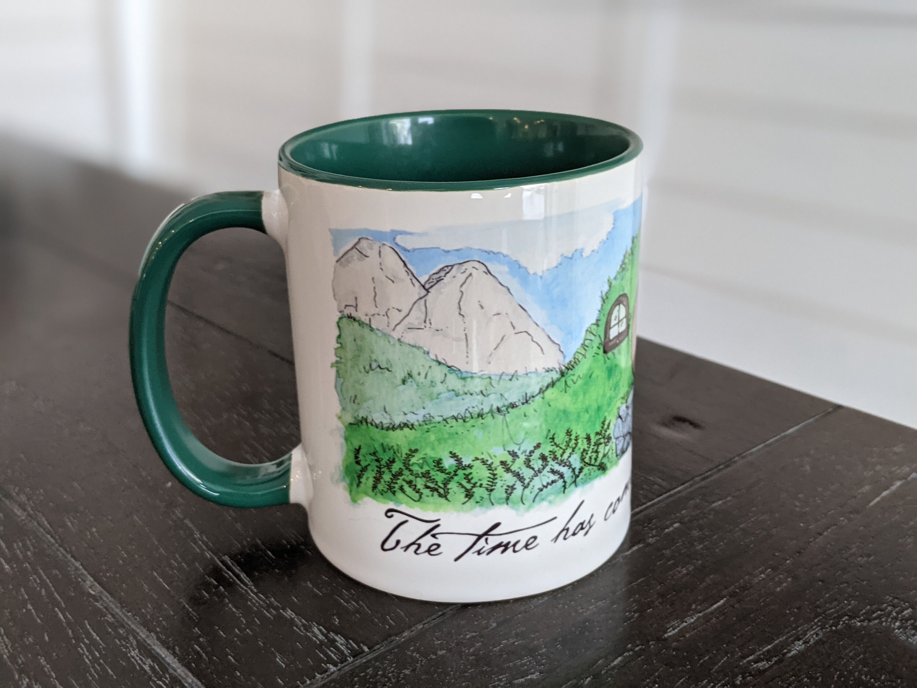 The Hobbit Mug Inspired by J. R. R. Tolkien | Etsy