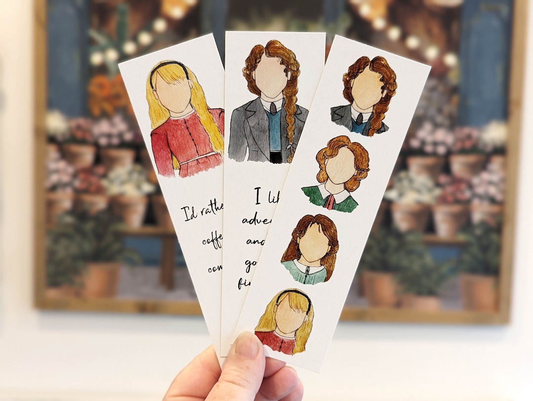 Little Women Set of 3 Bookmarks (louisa May Alcott) - Etsy